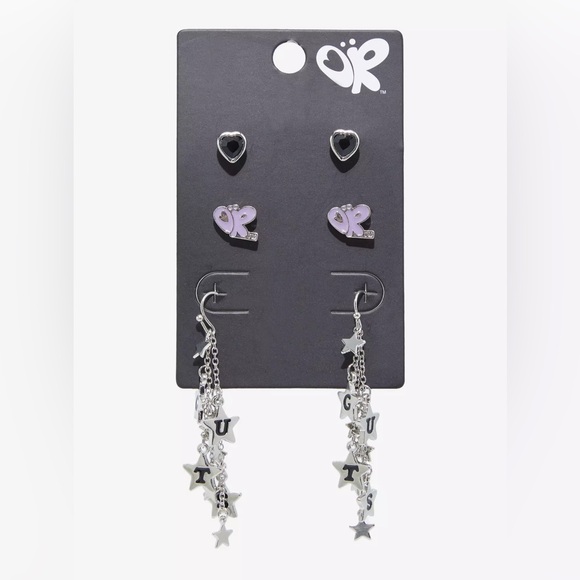 Hot Topic | Jewelry | Olivia Rodrigo Guts Earring Set Hot Topic Sour ...